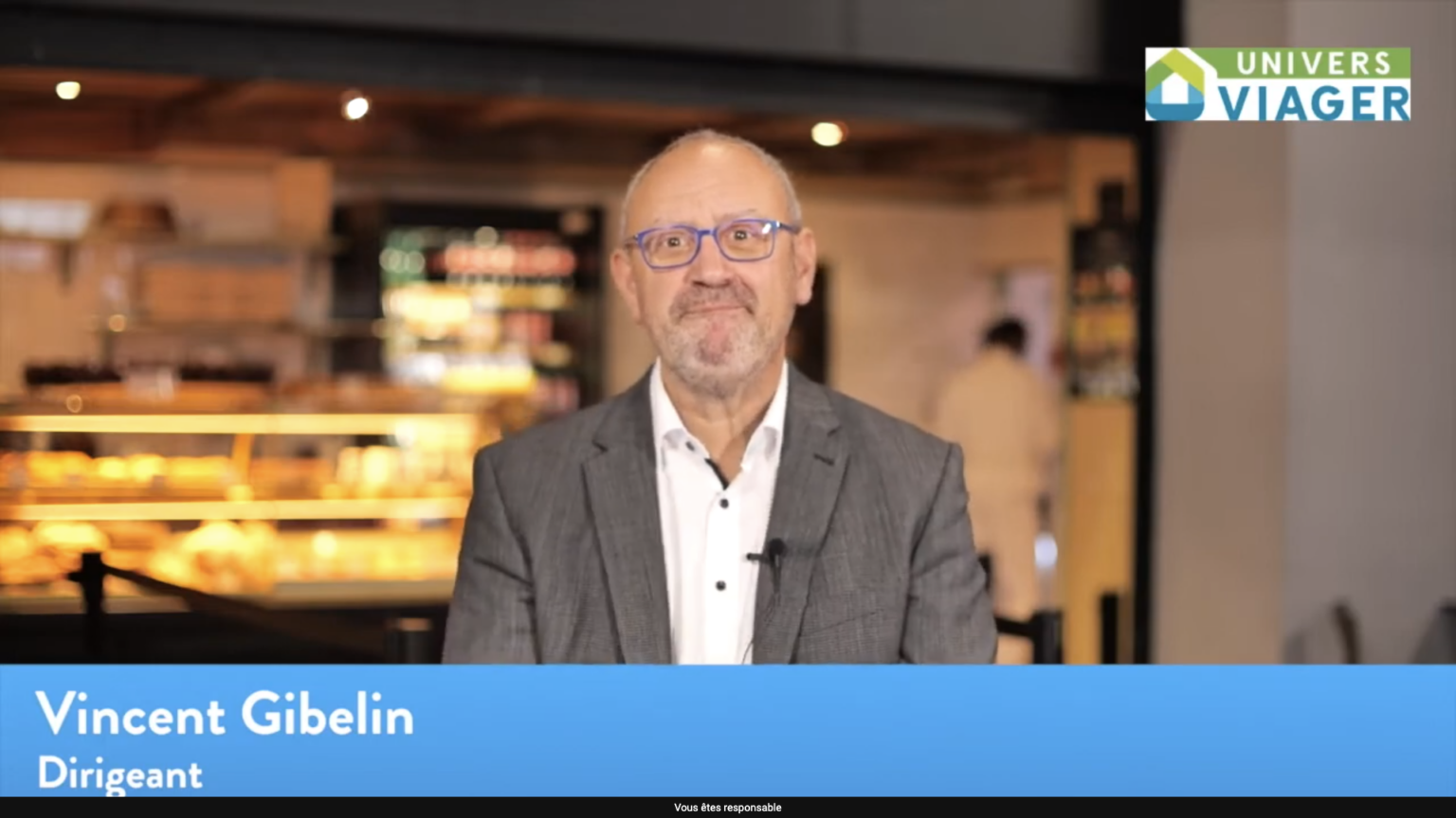 Interview de Vincent Gibelin, dirigeant fondateur d'Univers Viager
